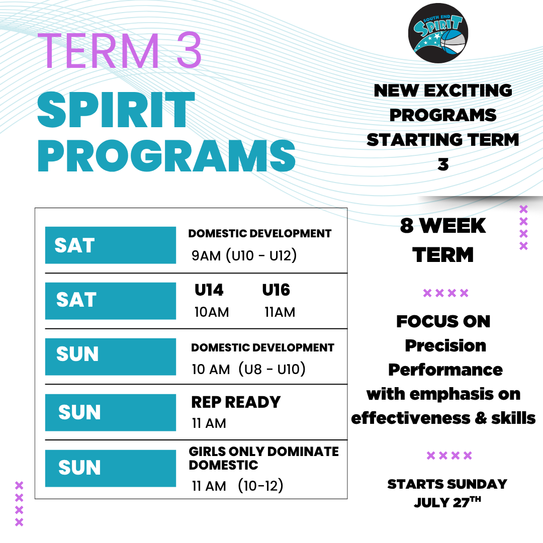 Spirit Programs – South End Spirit Basketball Club