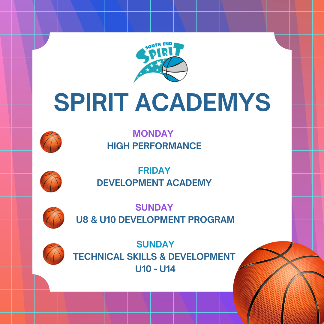 Spirit Development Programs – South End Spirit Basketball Club